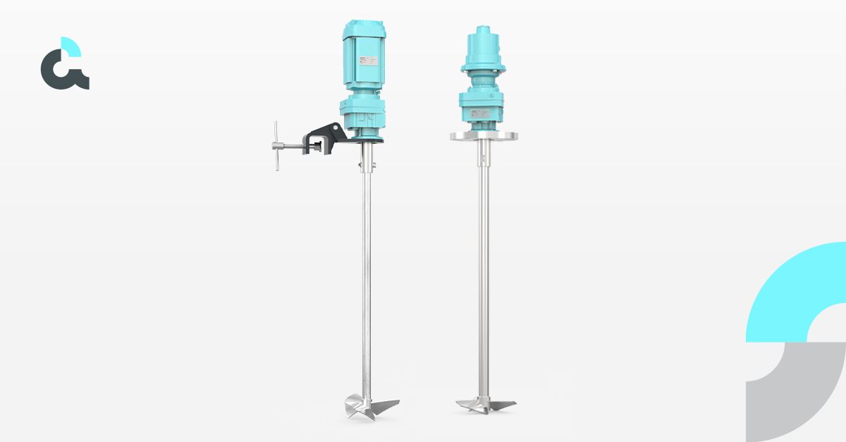 Gear unit CT(R): top entry compact agitator with gearbox