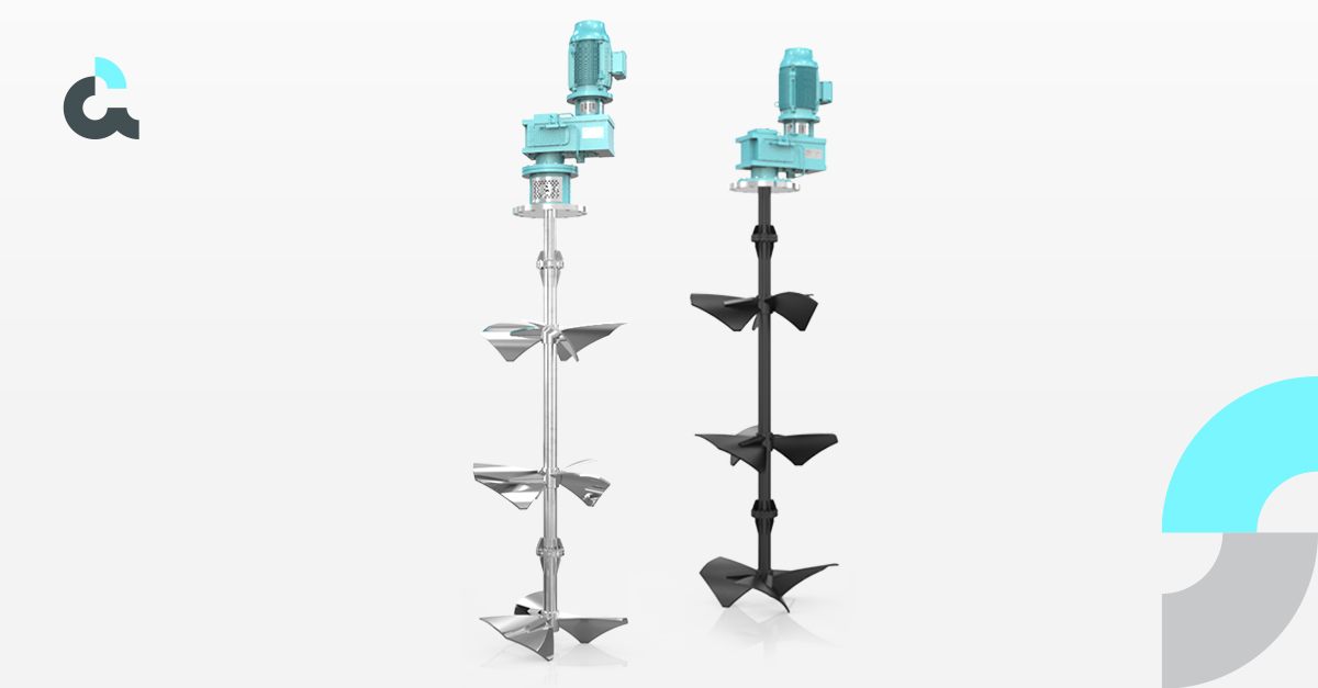 Industrial agitators for heavy industry - Mega RT(G)