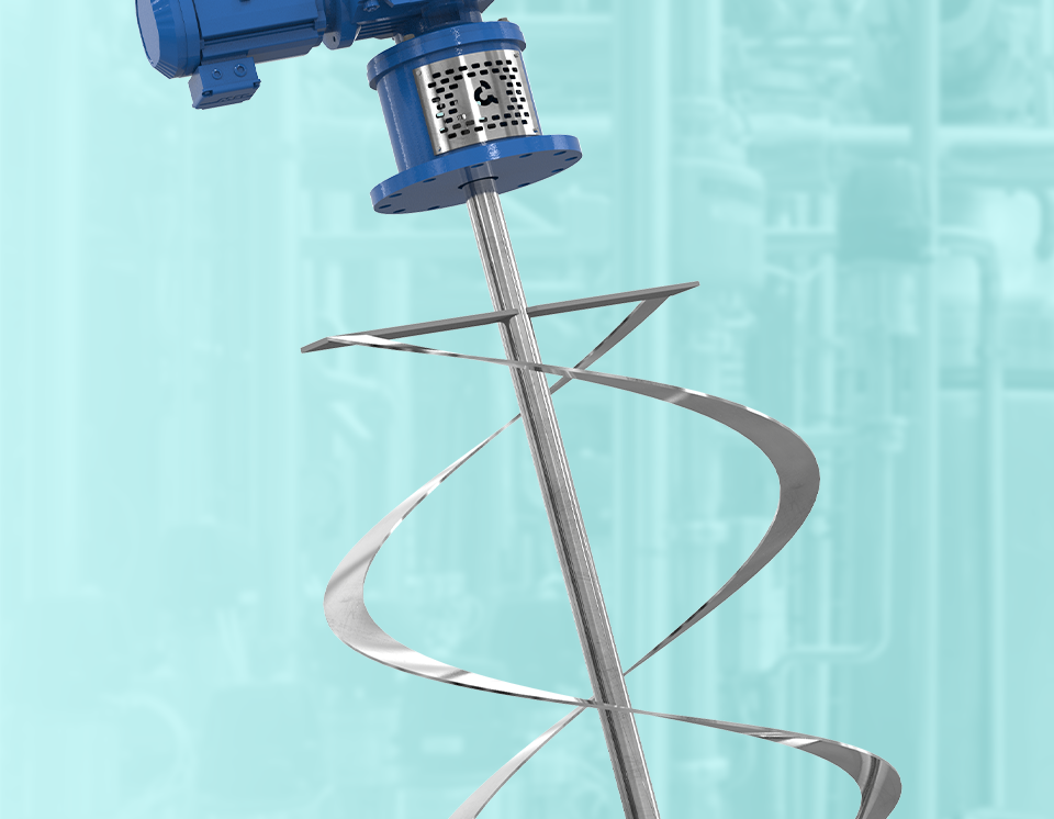 Mezclador industrial helicoidal NC(H)