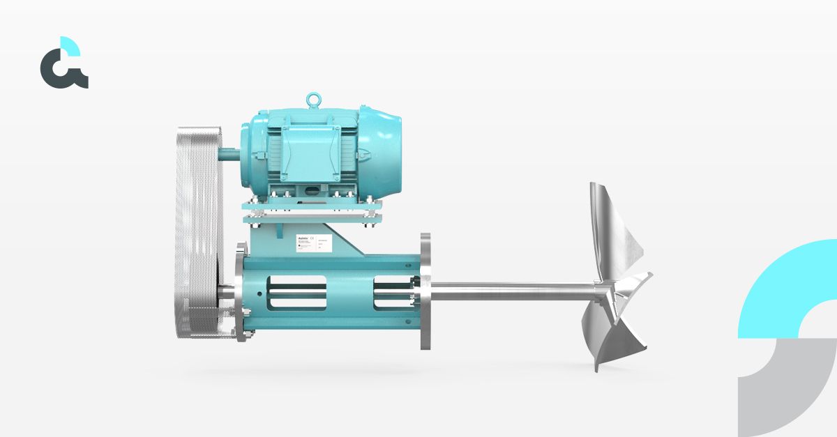 Belt-drive ZB(P): belt driven agitator